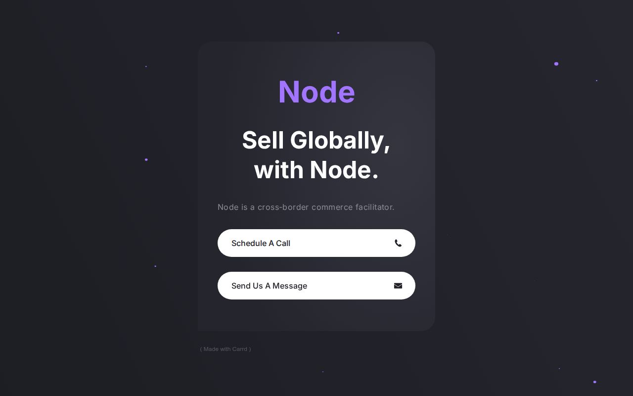 Node Commerce